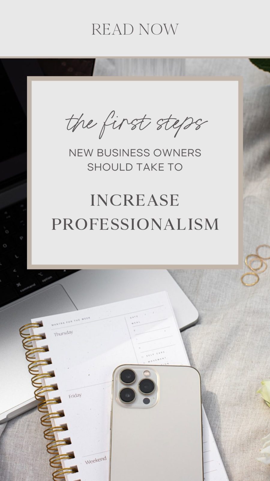 The first steps new business owners should take to increase professionalism