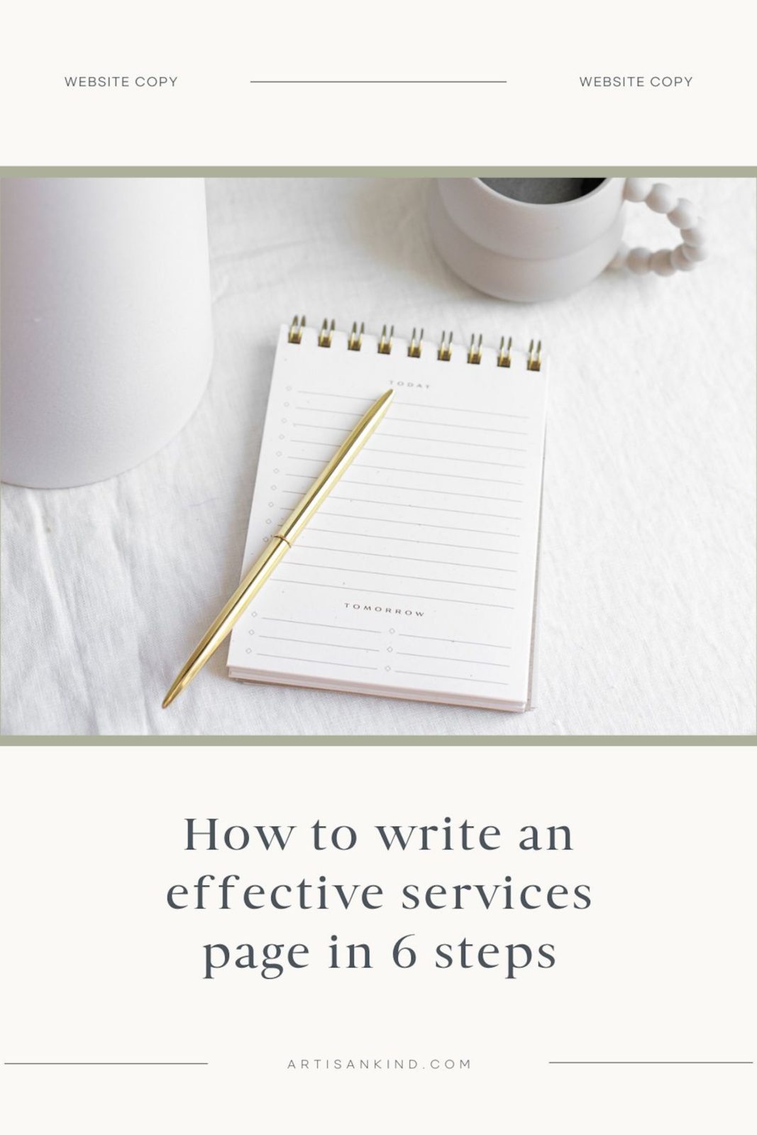 How to write an effective services page in 6 steps