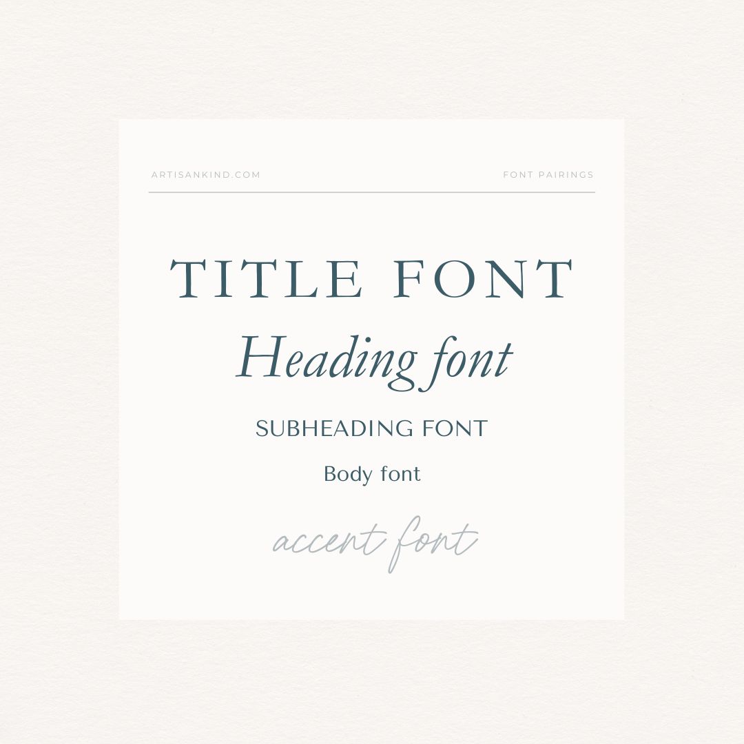 How to choose your brand’s fonts to attract more aligned clients & tips ...