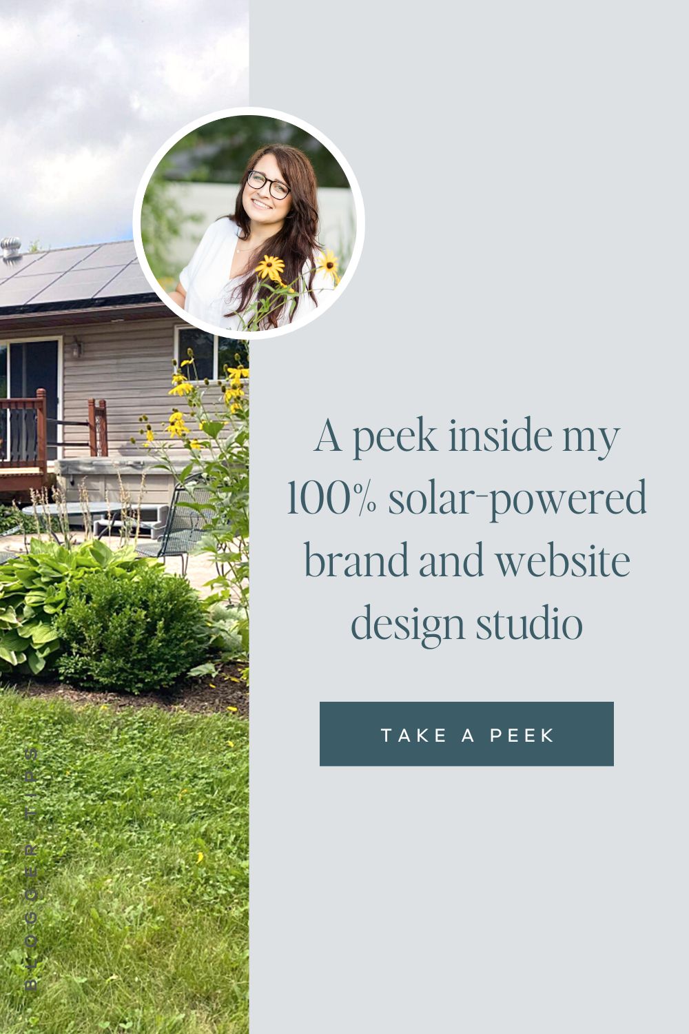 A peek inside my solar-powered brand and website design studio - artisankind.com